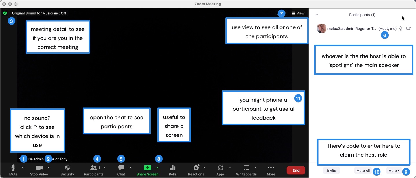 zoom video meetings - Melbourn and District u3a